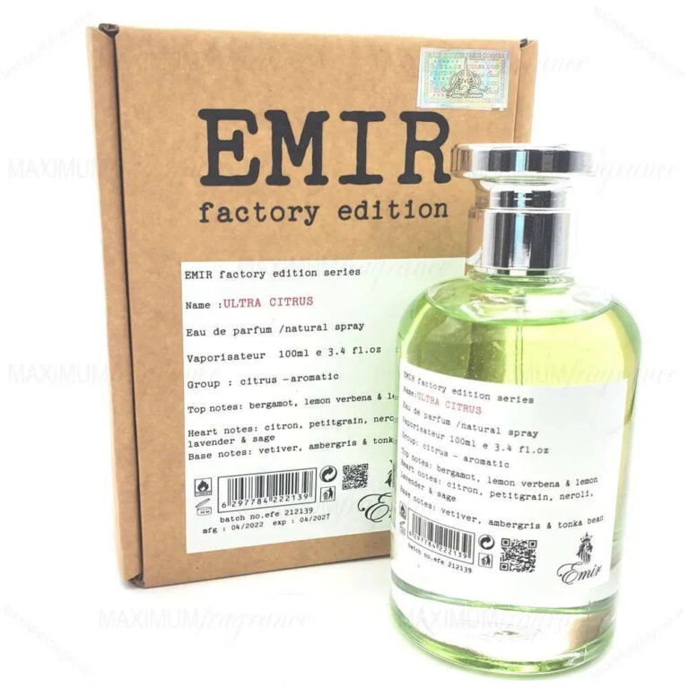 Ultra Citrus Emir Factory Edition EDP 100 ml (Dubai) - Extreme Fragrances