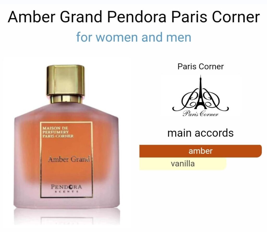 Amber Grand Pendora Paris Corner (Dubai) - Extreme Fragrances